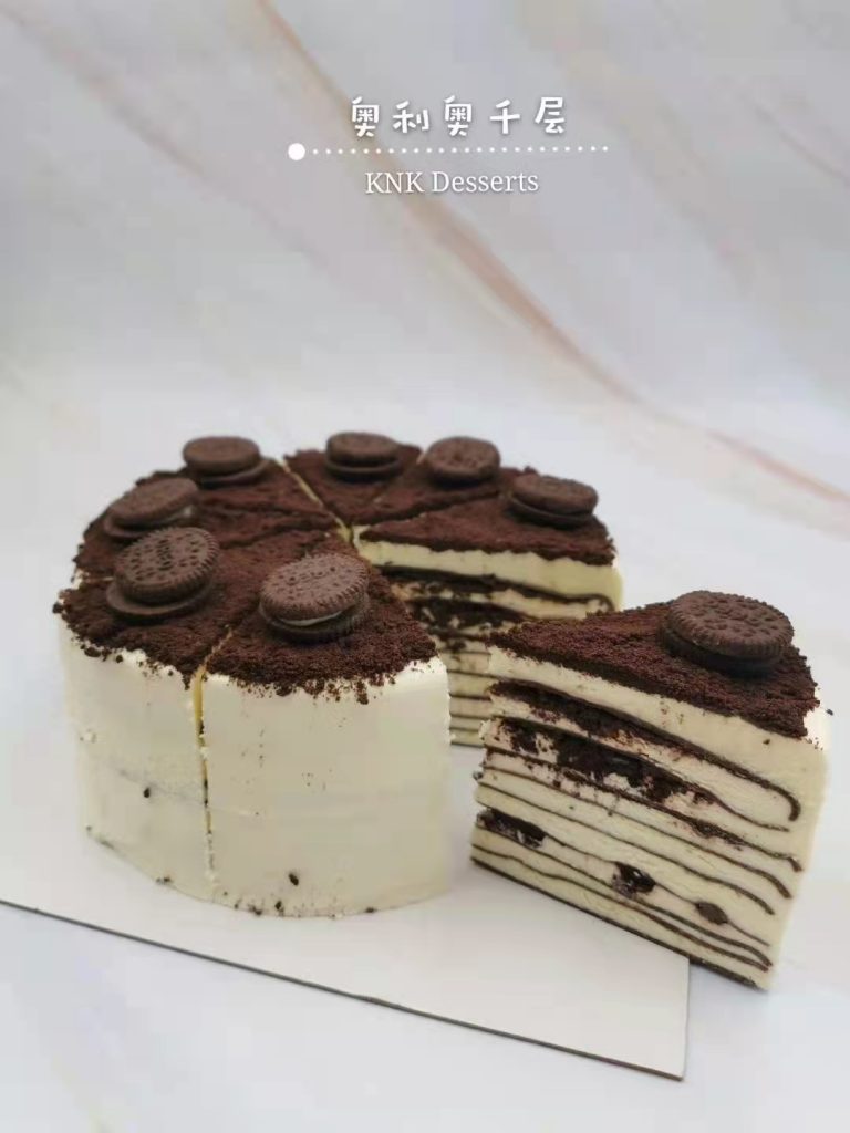 Oreo Mille Crepe – KNK Desserts